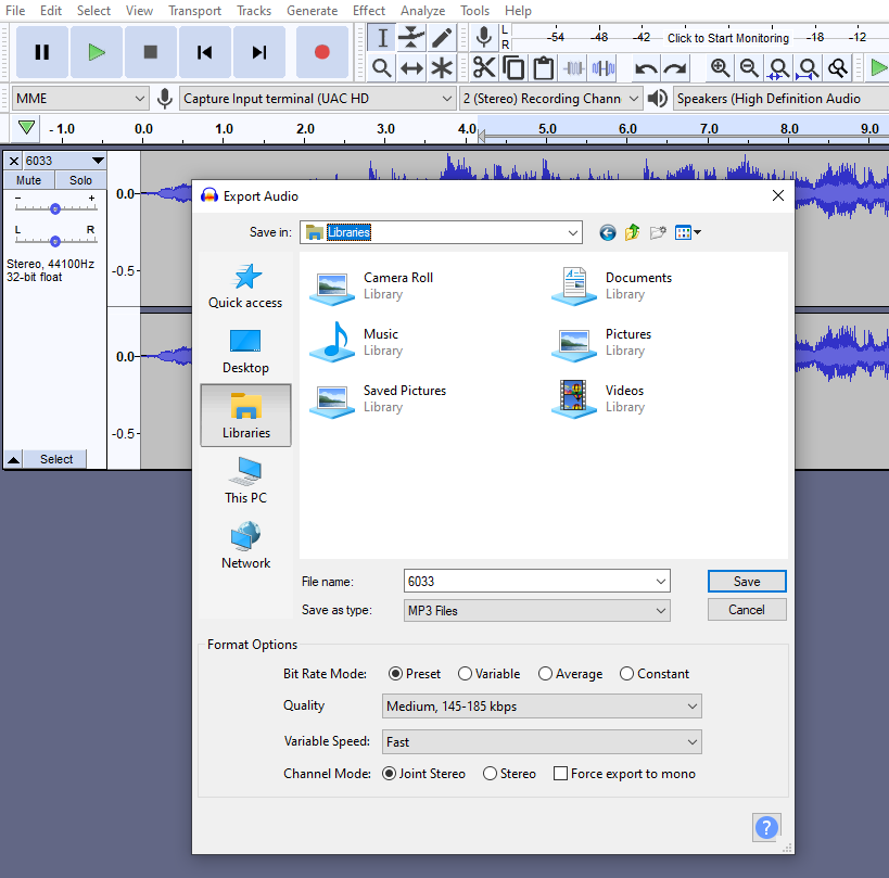 Adjusting MP3 Audio Using Audacity – SimpleVoIP